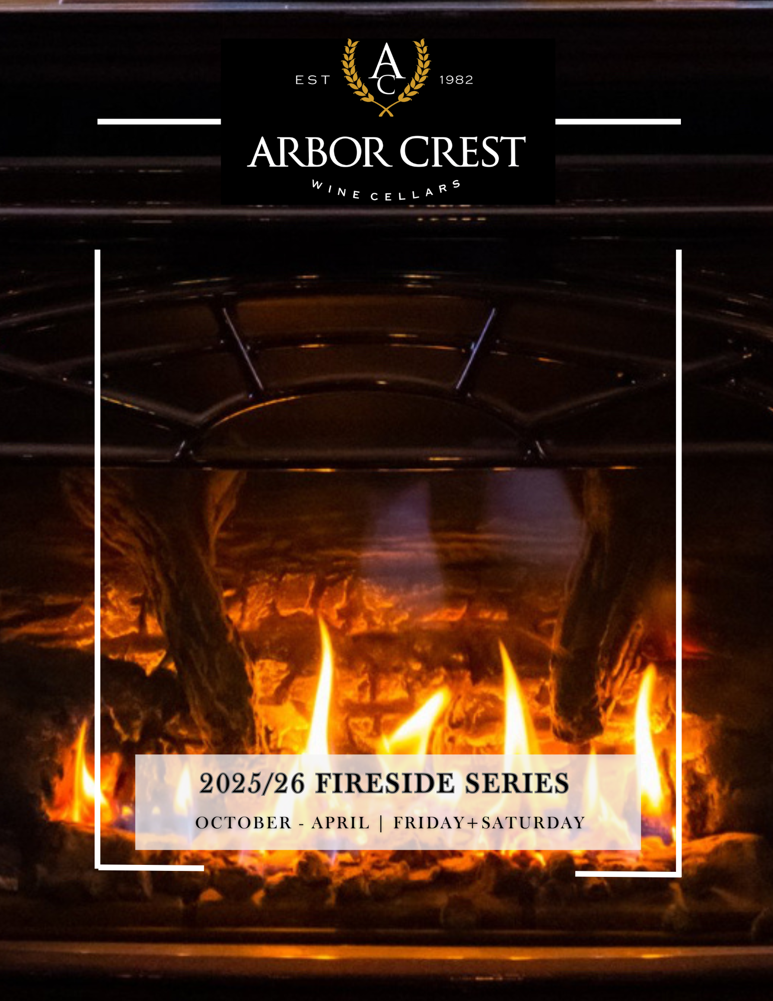 Daniel Hall | Fireside Dinner and Music Series — Arbor Crest Wine Cellars
