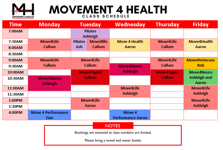 Learn about our Services — MOVEMENT 4 HEALTH