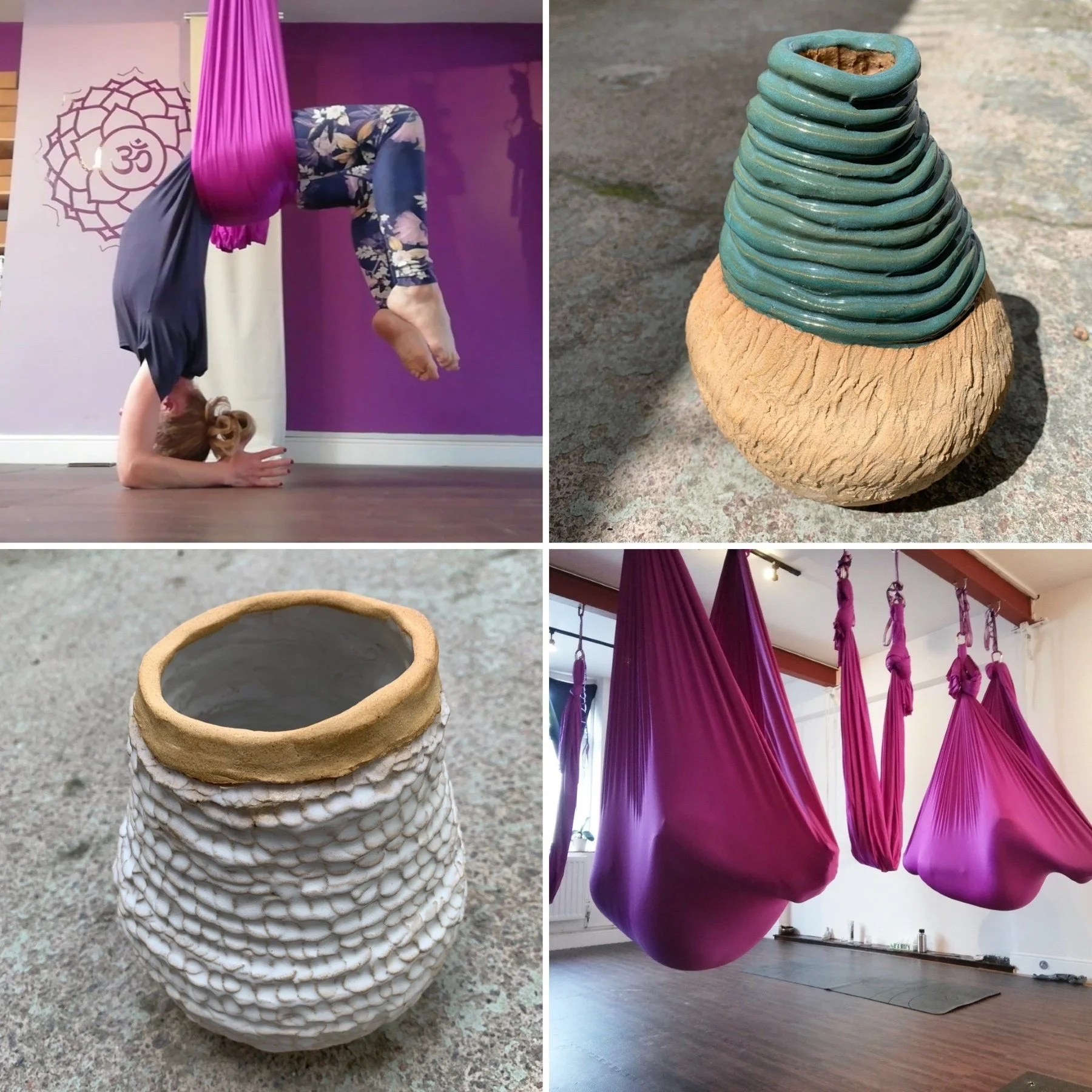 Pottery and Aerial Yoga Day I Andrew Walker Ceramics Sheffield Pottery ...