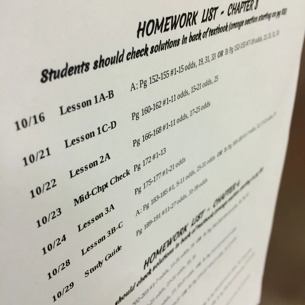 How to Set Up the Homework Center of Math Workshop — Middle School Math Man