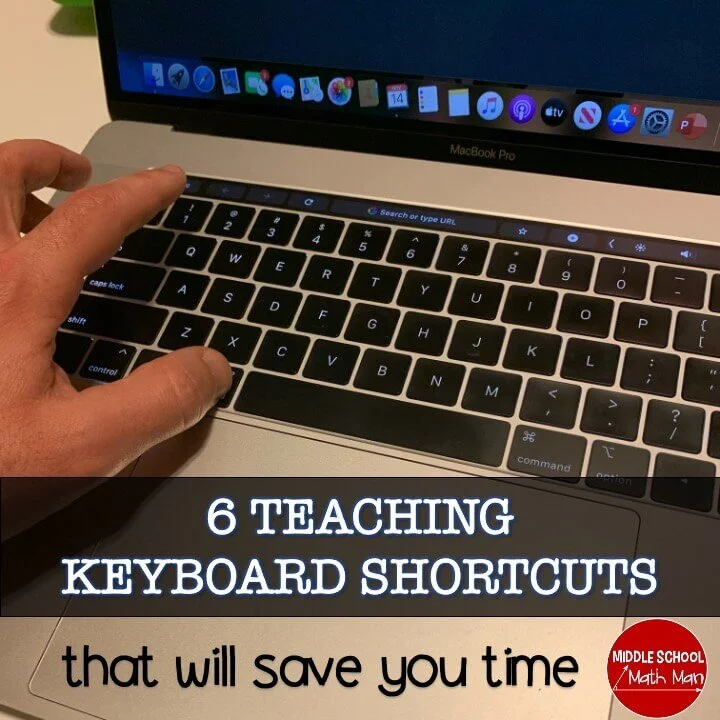 6 Teaching Keyboard Shortcuts That Will Save You Time — Middle School ...
