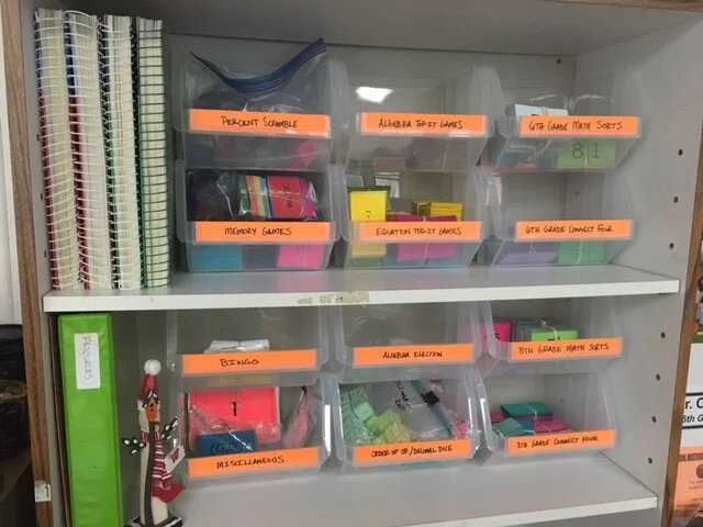 Classroom Management, Organization, and Middle School Math Games ...