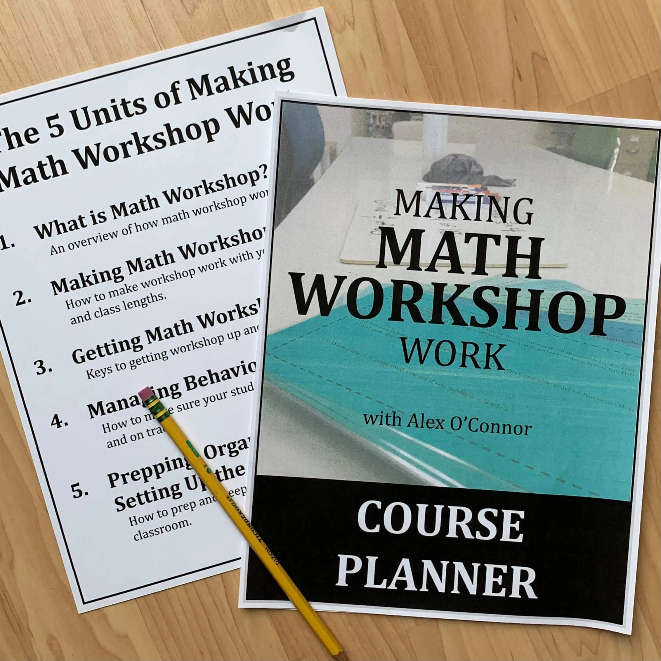 Making Math Workshop Work Course — Middle School Math Man