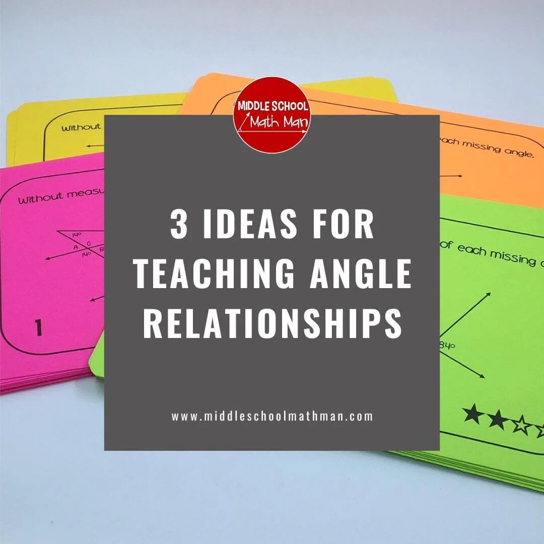 Middle School Math Man Blog — Middle School Math Man