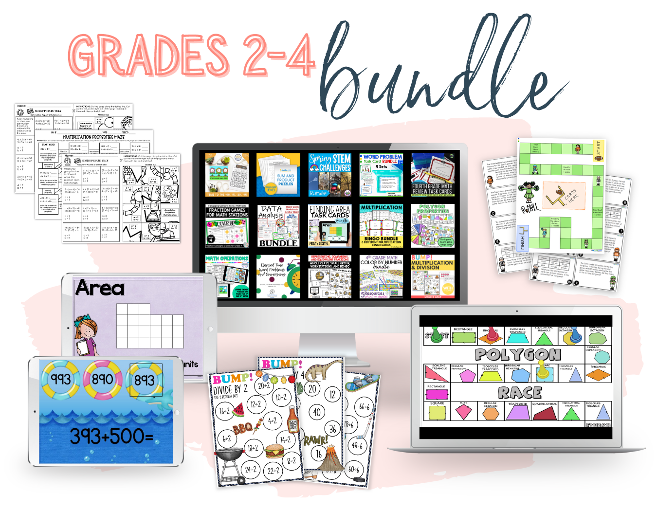 Spring Math Bundles Sale 90% Off March 1-7 — Middle School Math Man