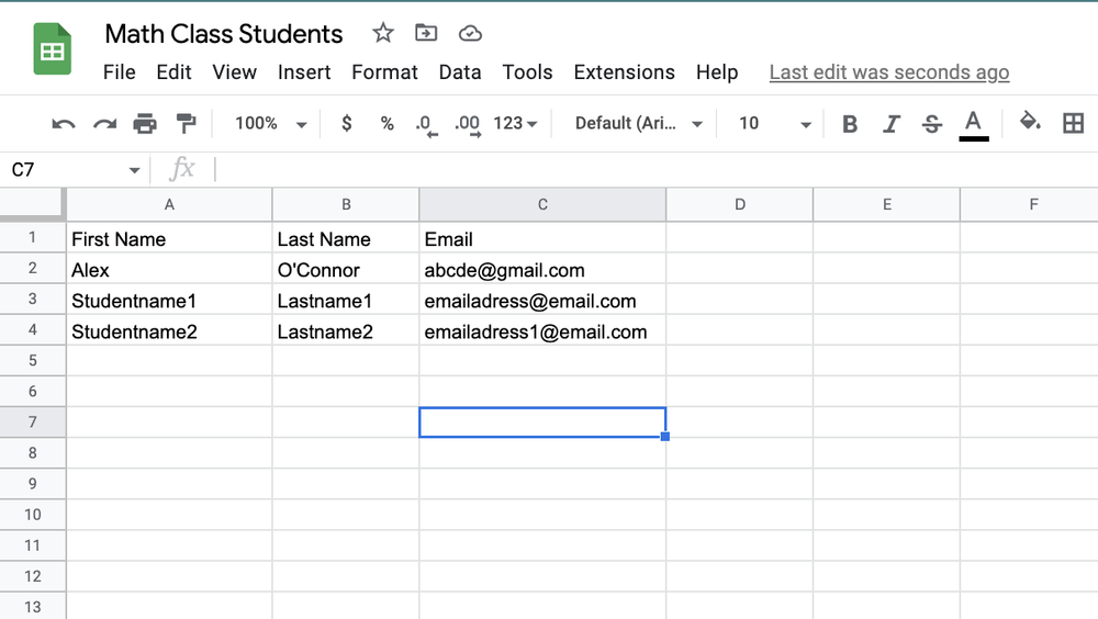 How To Send a Mail Merge Using Google Sheets — Middle School Math Man