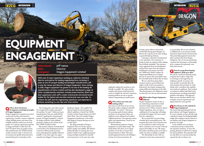In the News — Dragon Equipment