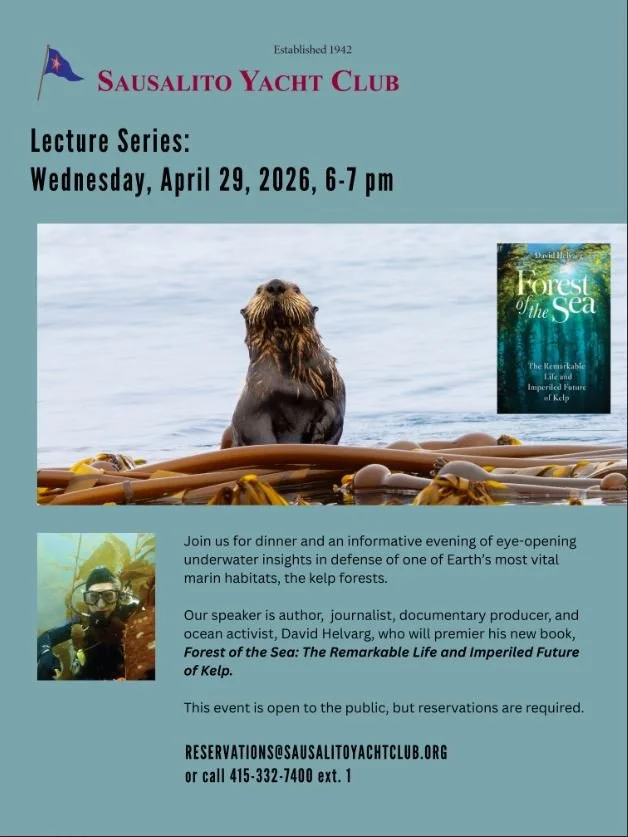 Lecture Series - David Helvarg - "Forest of the Sea: The Remarkable ...