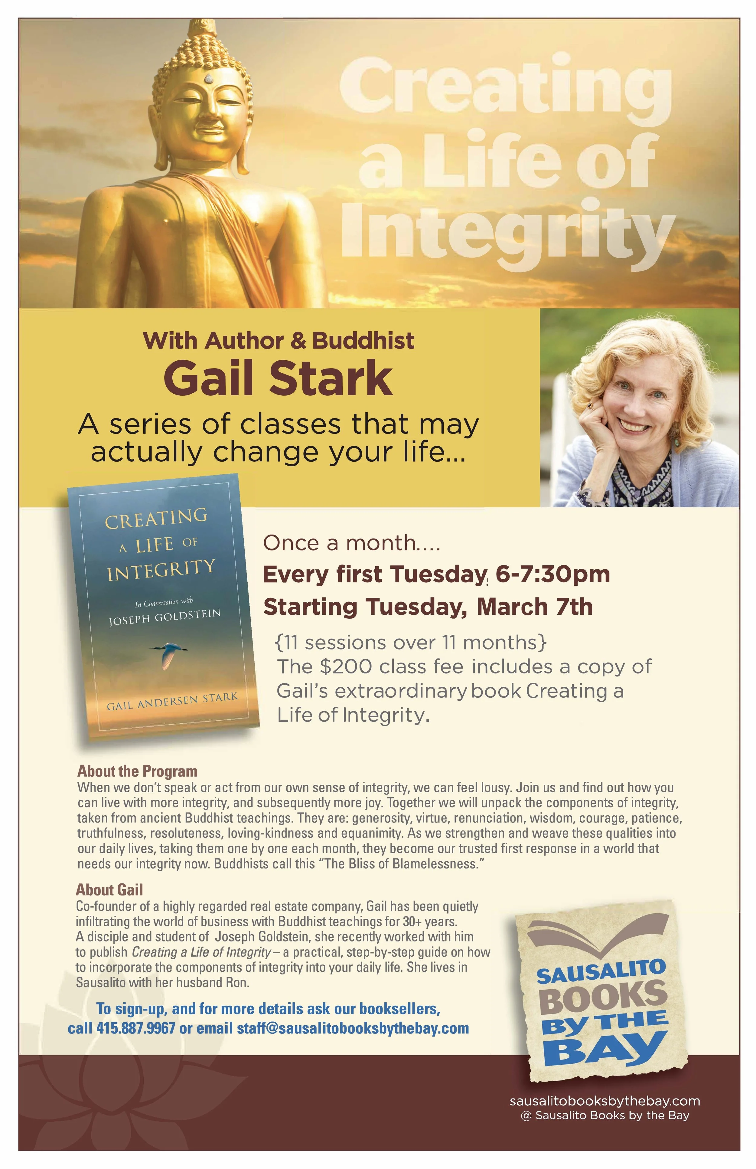 The First in a Series of Classes on Integrity With Gail Stark ...