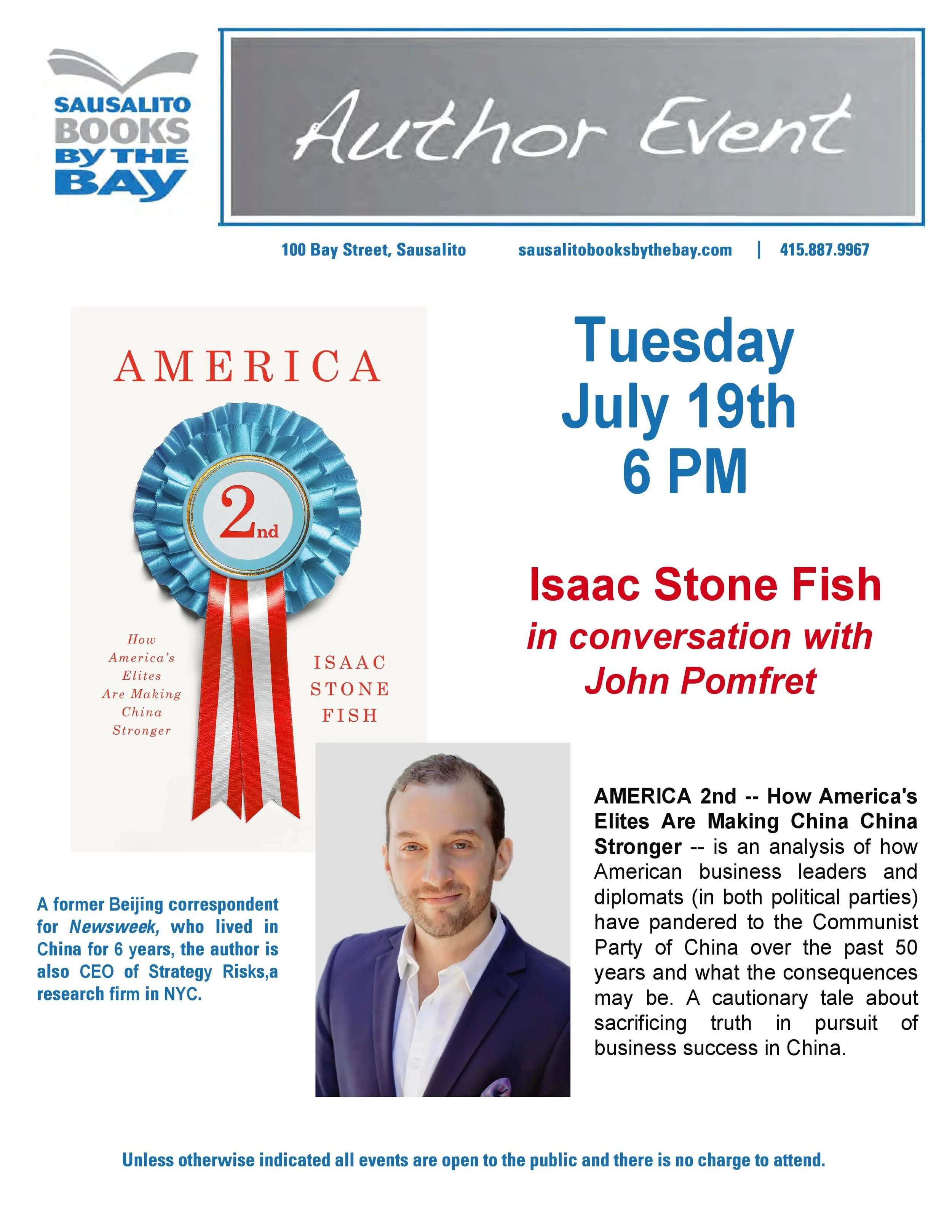 Isaac Stone Fish -- ﻿America Second How America’s Elites Are Making ...