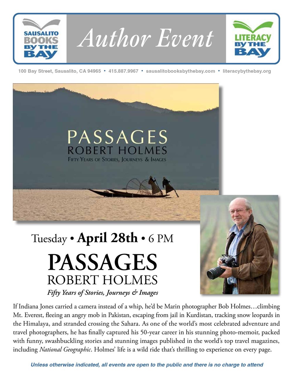 2026 Events — Sausalito Books by the Bay