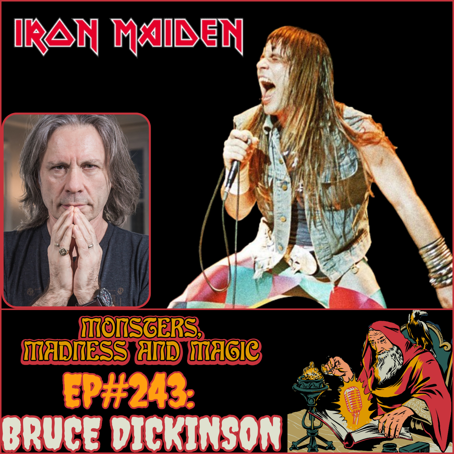 EP#243: Run for Your Lives - An Interview with Bruce Dickinson ...