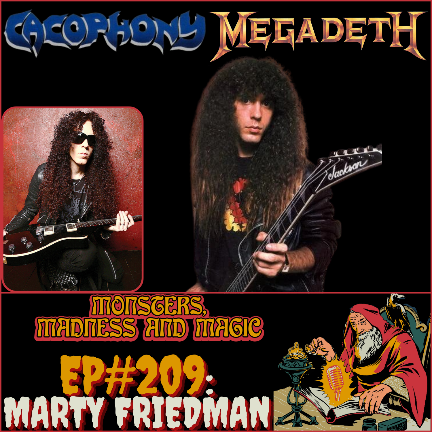 EP#209: Cacophony of Souls - An Interview with Marty Friedman ...