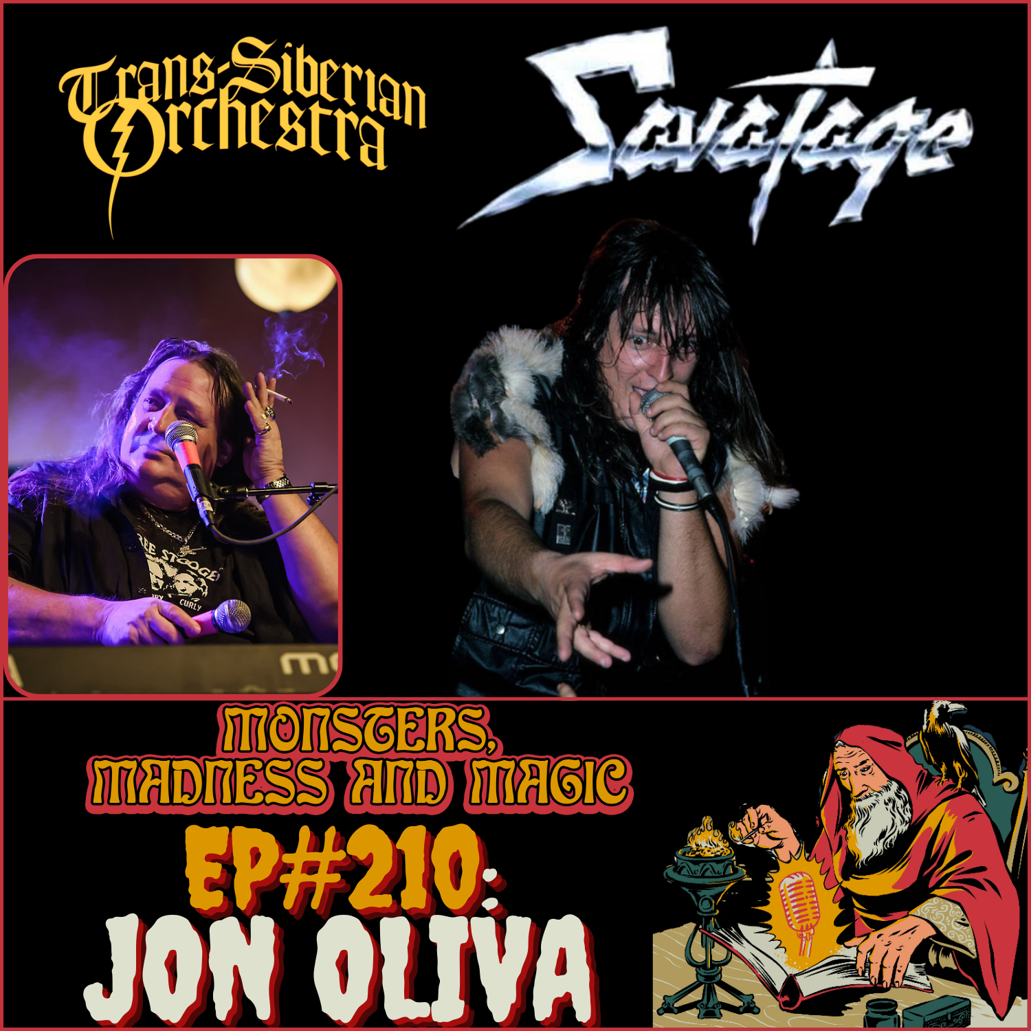 EP#210: Madness Reigns - An Interview with Jon Oliva — Monsters ...