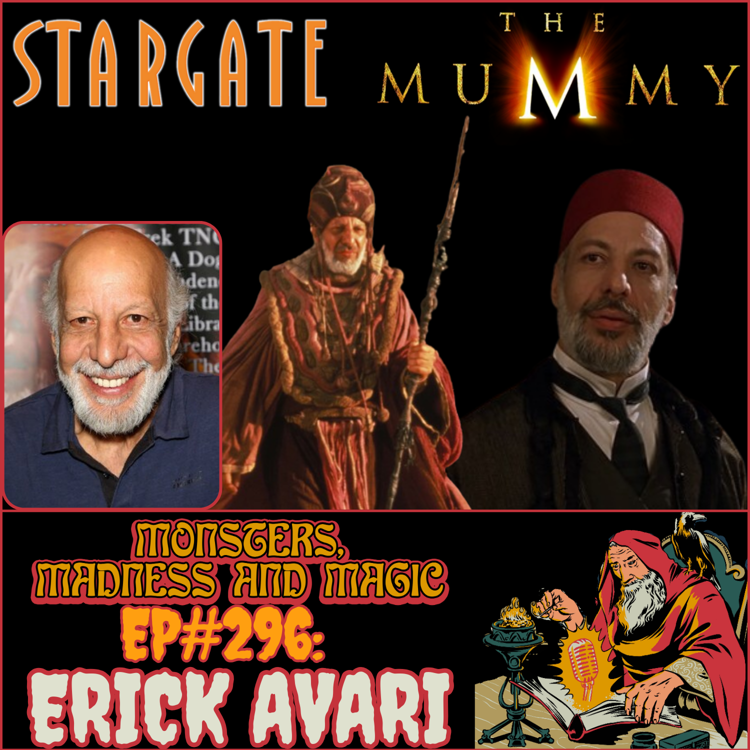 EP#296: Beyond the Star Gates - An Interview with Erick Avari ...