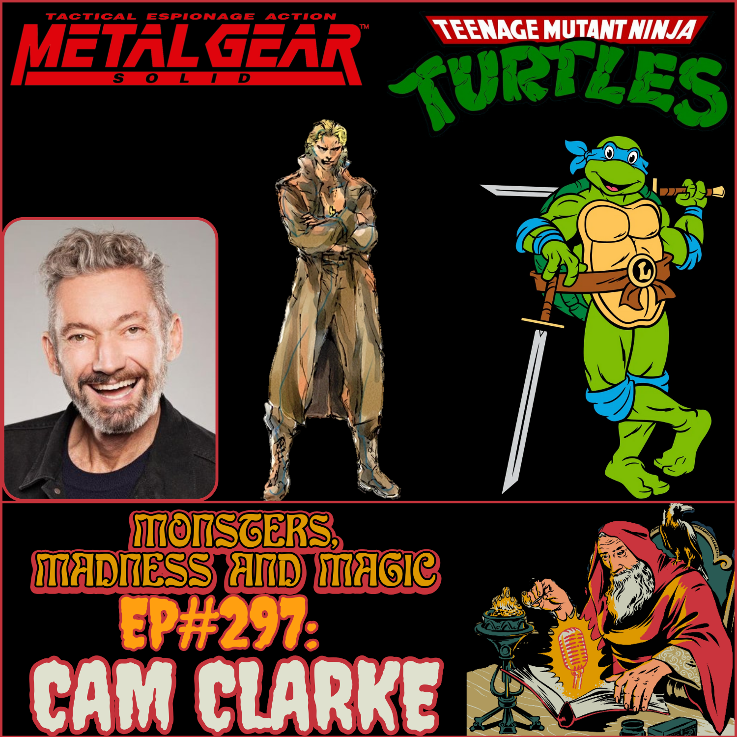 EP#297: Liquid Snakes and Ninja Turtles - An Interview with Cam Clarke ...