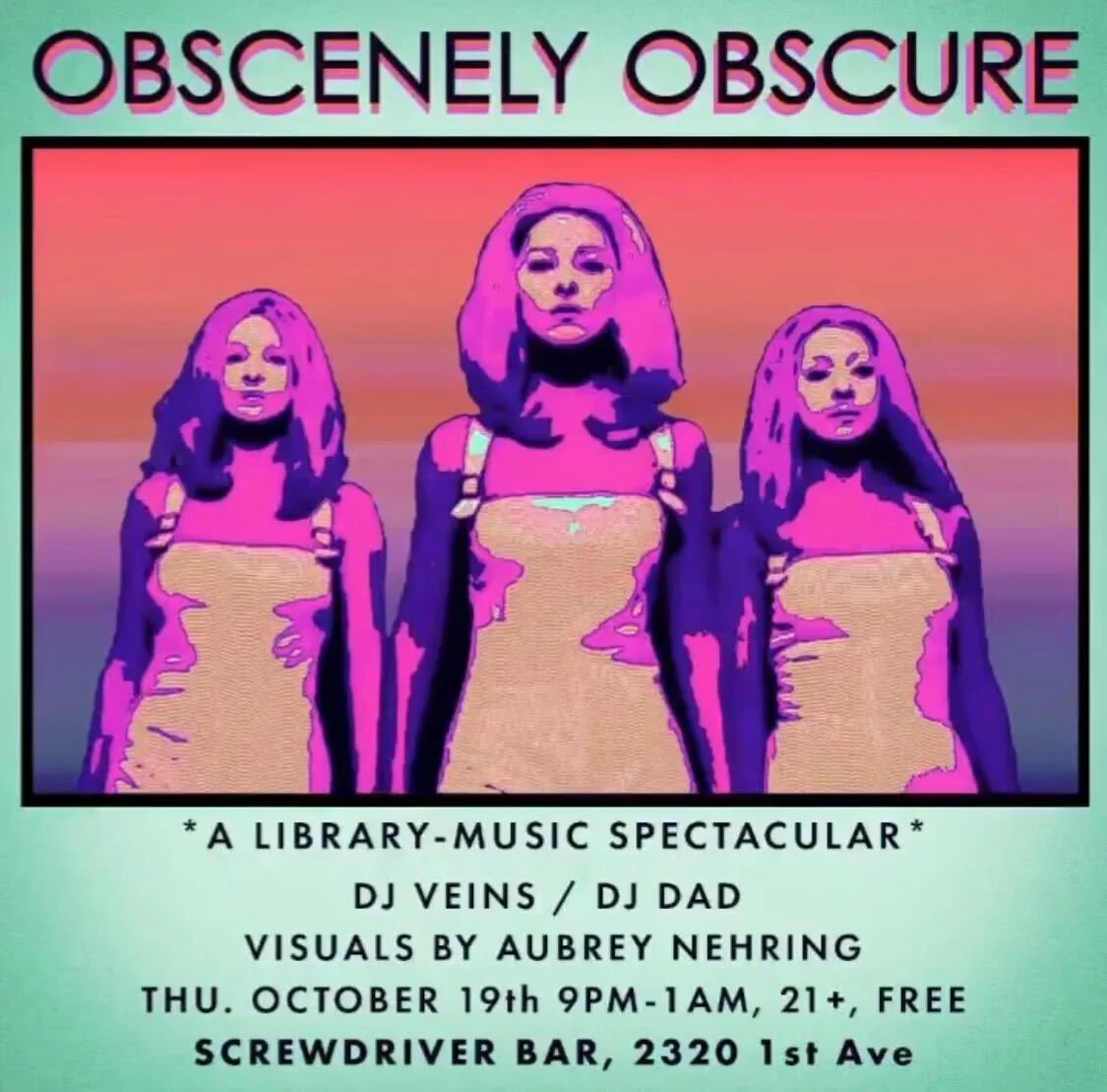 Screwdriver Bar Events — Screwdriver Bar