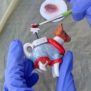 Gold Pottery Glaze, Gold On Ceramics, Metallic Gold Ceramic Glaze, Gold ...