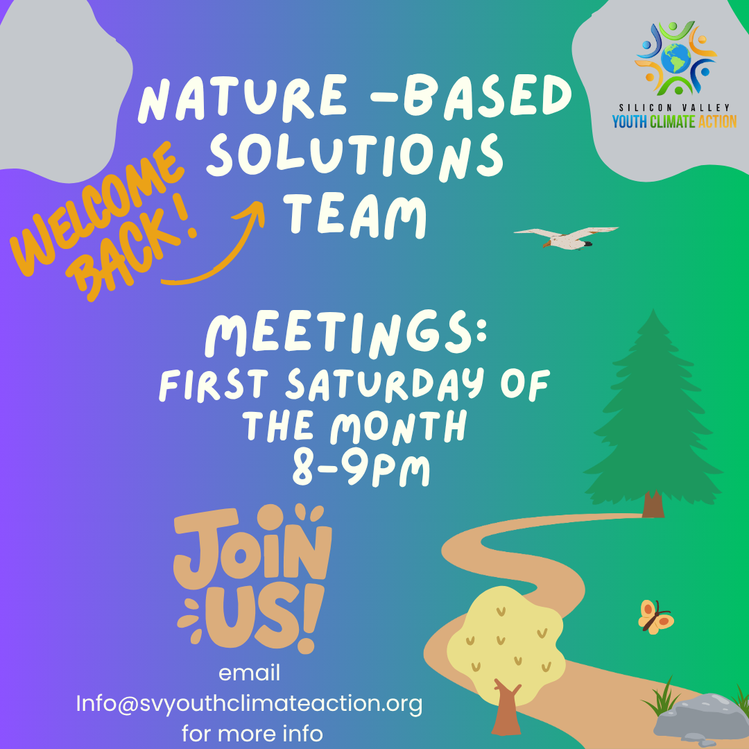 Nature Based Solutions — Silicon Valley Youth Climate Action