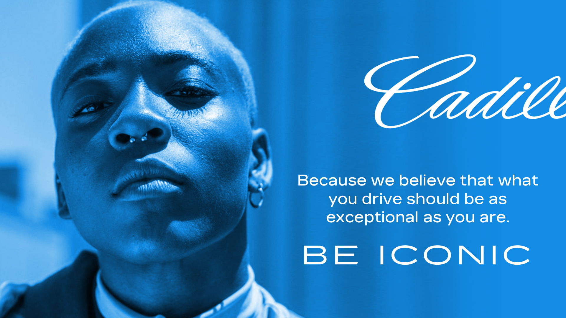 Cadillac Global Tagline: BE ICONIC — STEVE KERRY