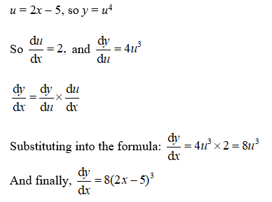 Differentiation Maths Rules