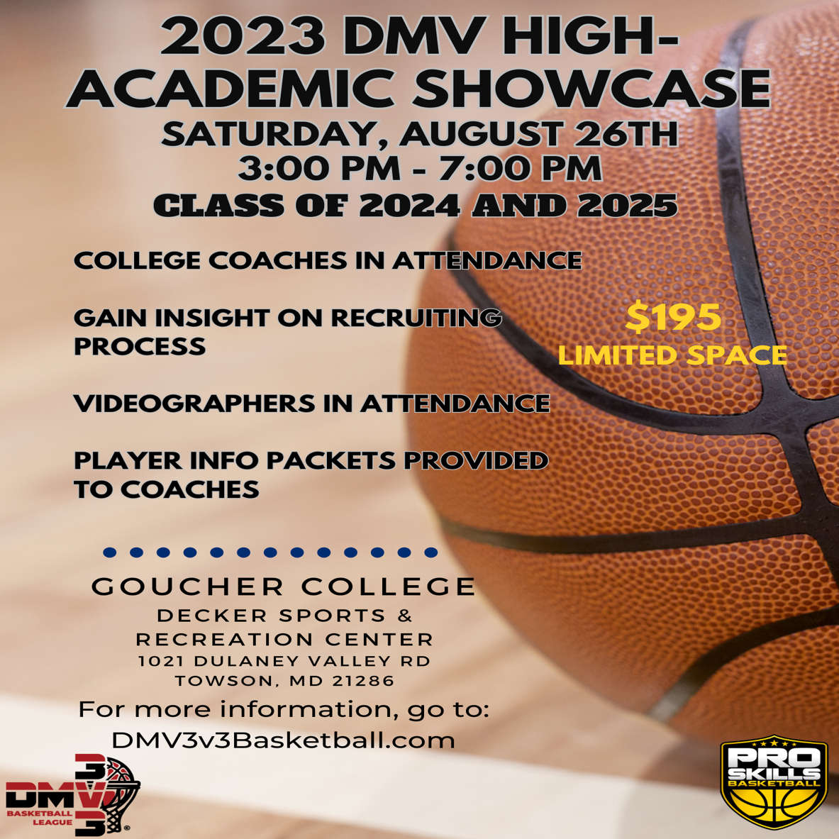 High-Academic Showcase — DMV 3v3 League