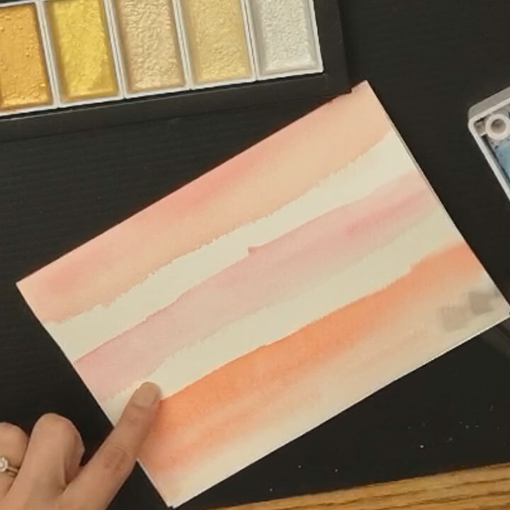 Watercolor Valentine Card Tutorial — Kristine Lee Designs