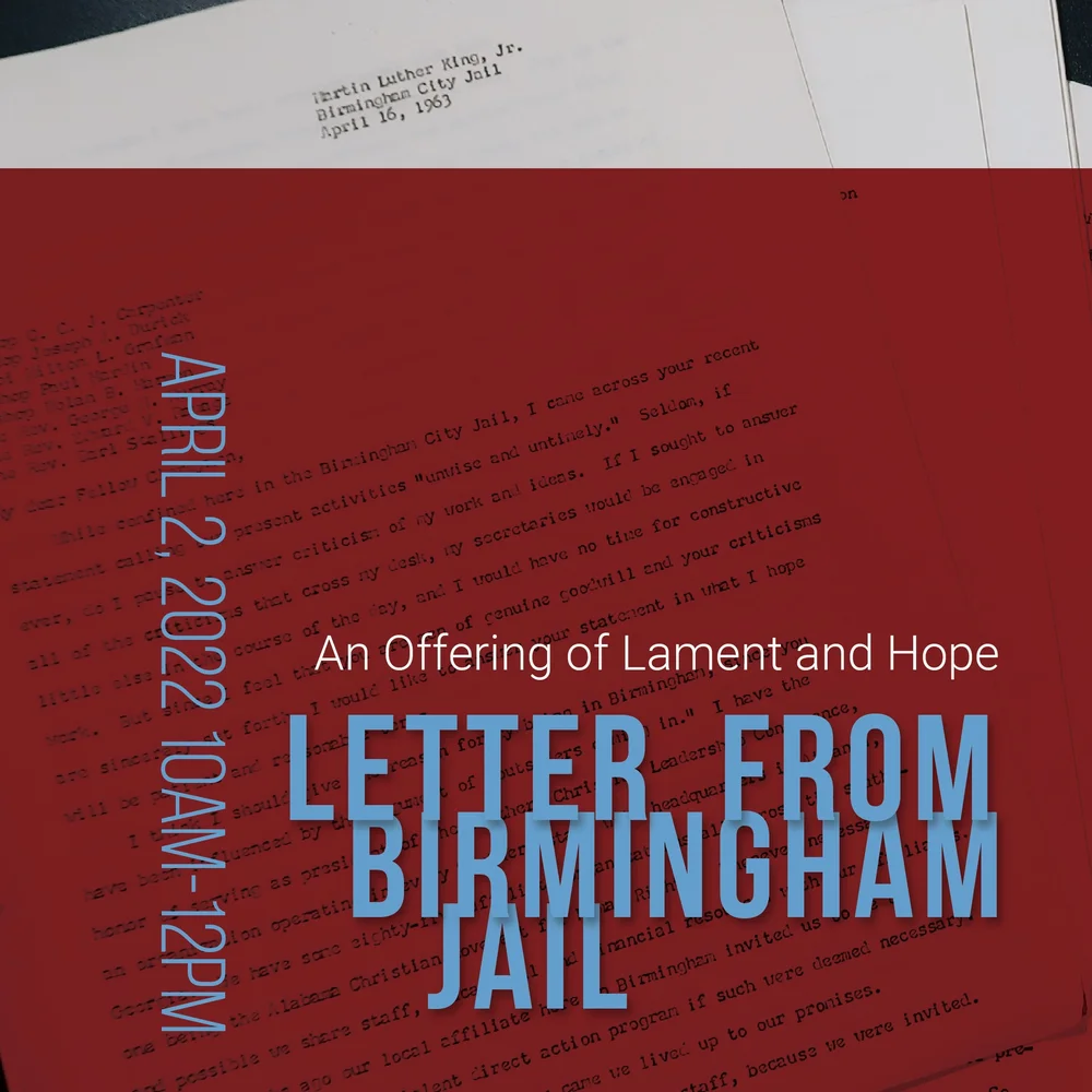 Book Study - Letter from Birmingham Jail — Pilgrim United Church of Christ