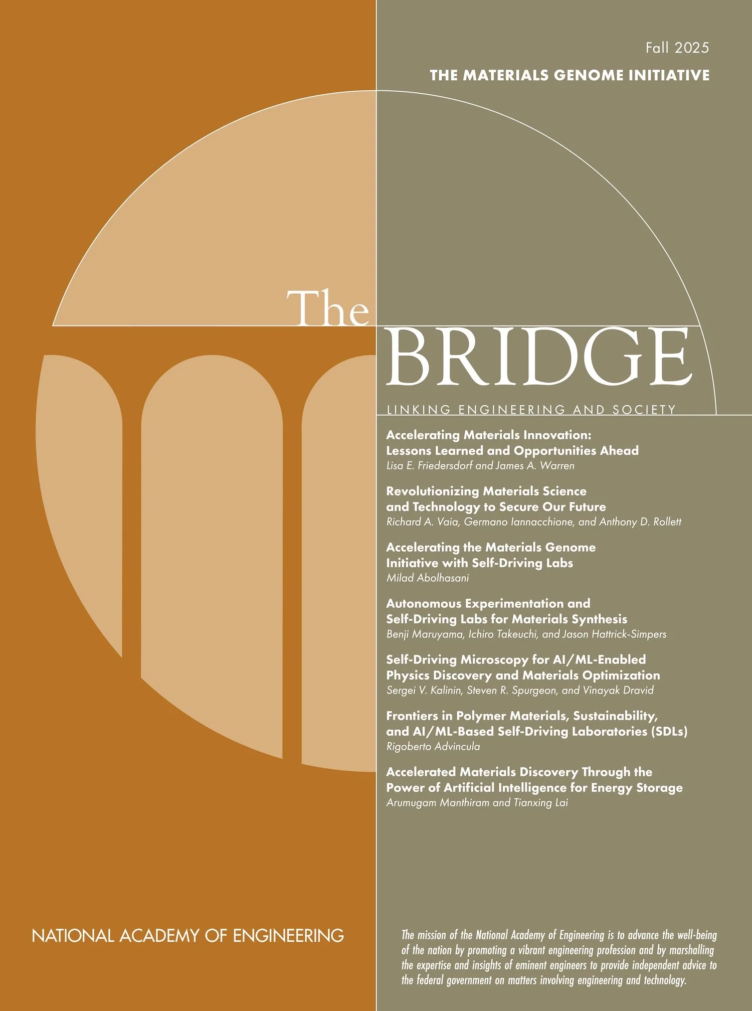 Our Vision for the Future of Materials Discovery in NAE's The Bridge ...