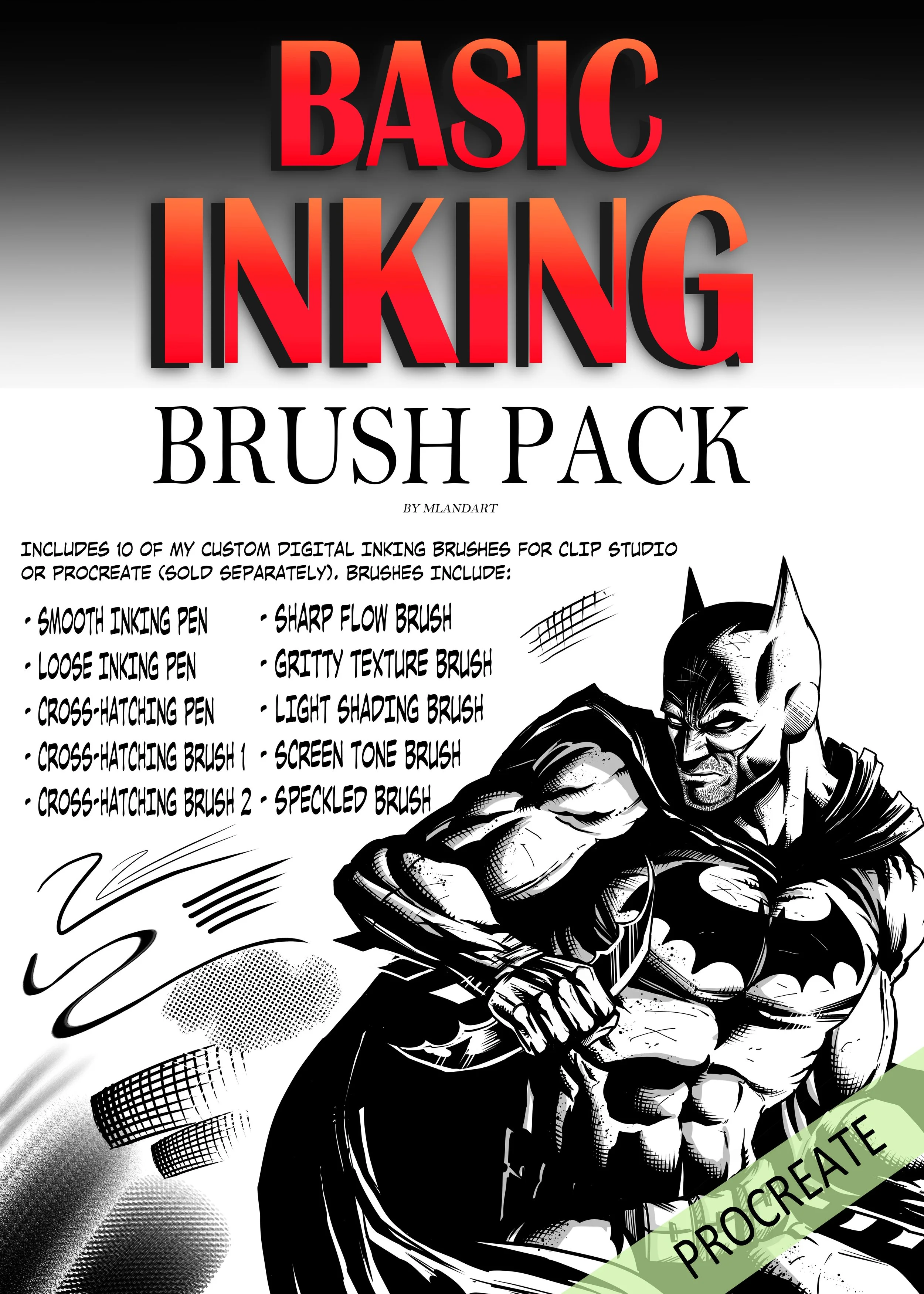 Brush Packs — MLANDART | Prints | Commissions | Custom Art | Acrylic Prints | Metal Prints ...