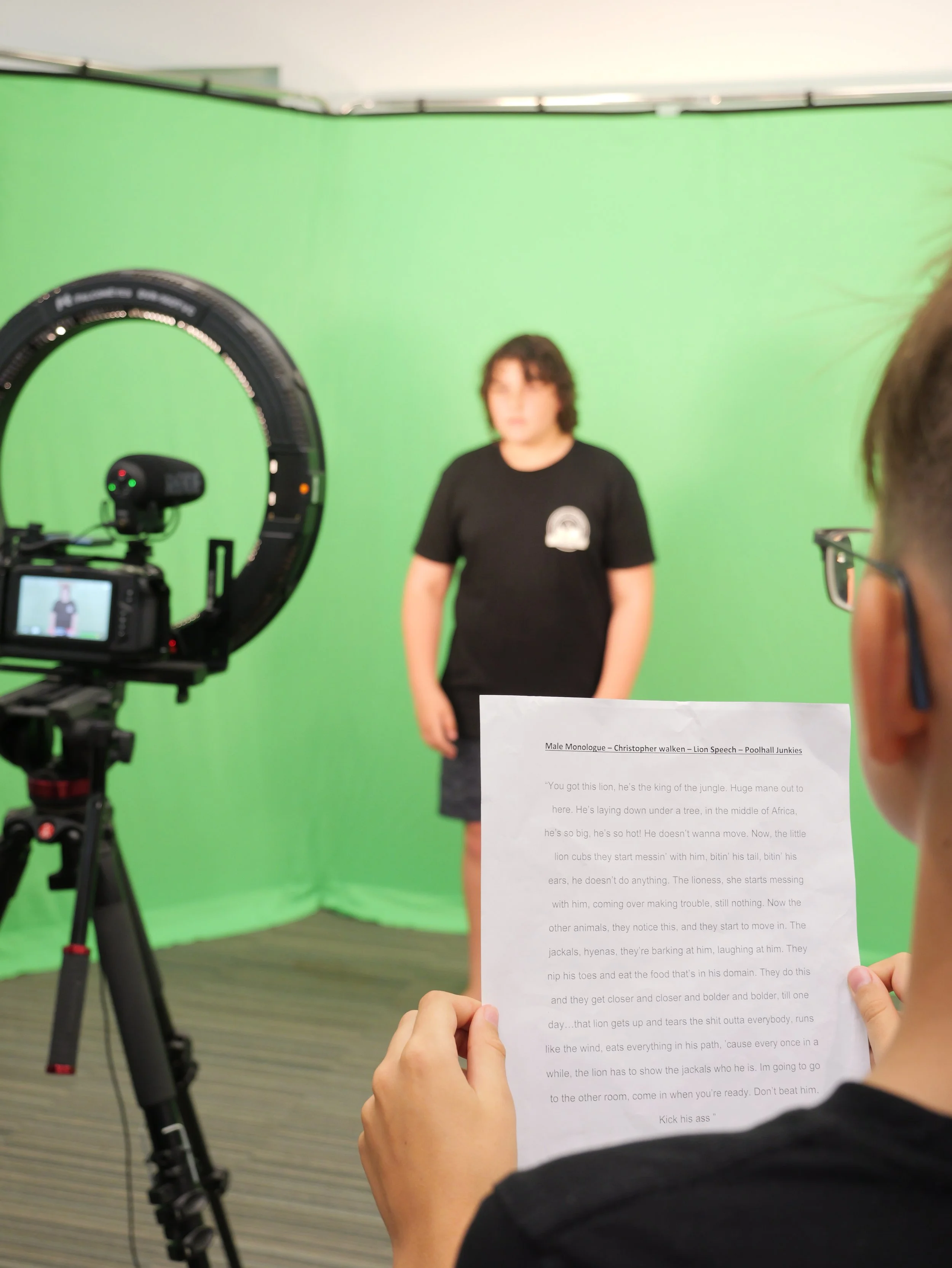 ACTING FOR FILM — Goat Track Theatre