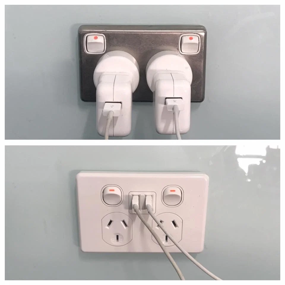 USB Power Point Upgrade – Melbourne North | Cable & Connect — Cable & Connect