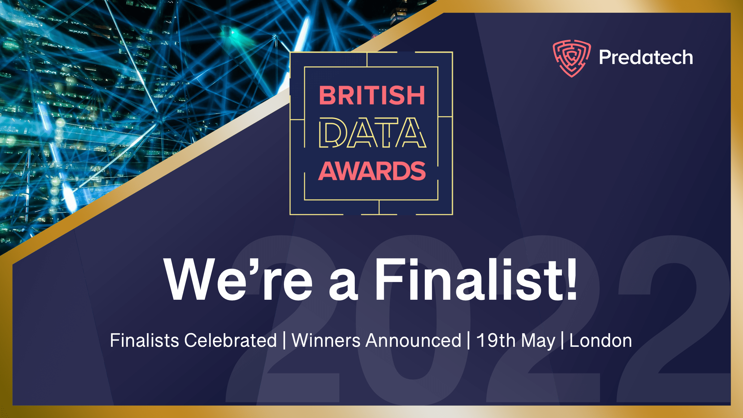 We’re a British Data Awards 2022 Finalist — Data Orchard