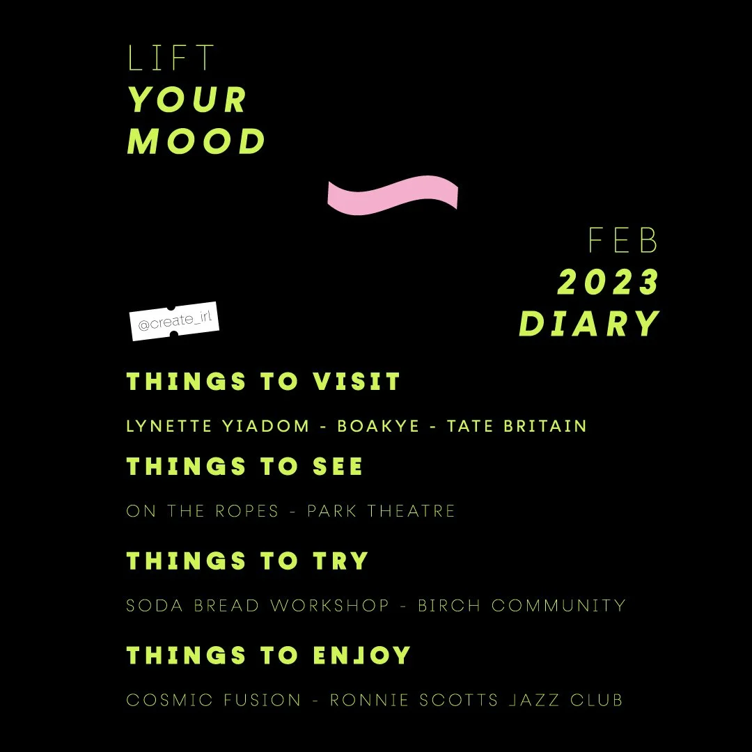 MOTIVES & EXHIBITIONS CALENDER — CREATE IRL.