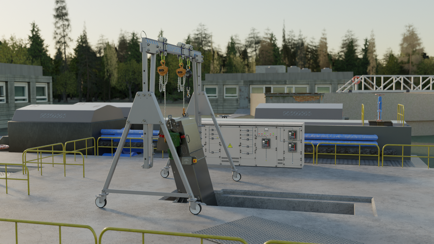 Reid Lifting Inc | Bar Screens — REID Lifting Inc