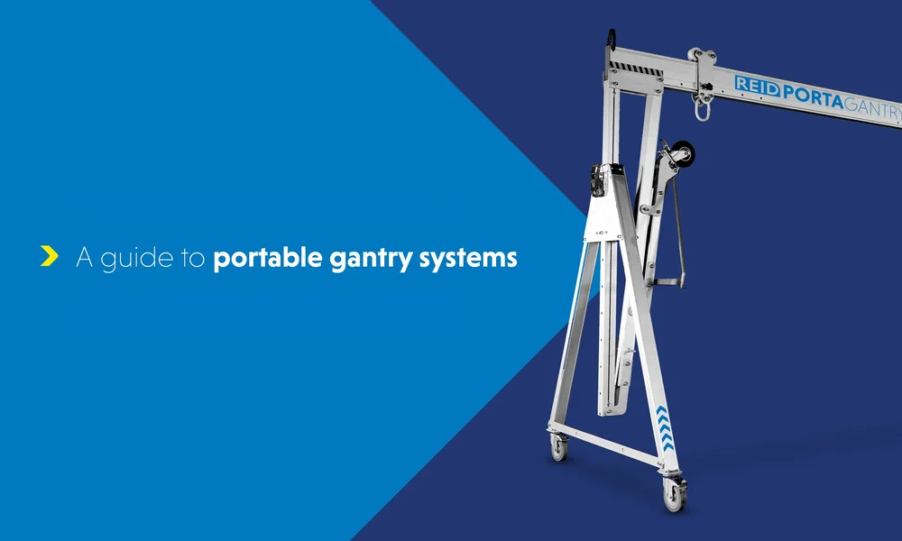 A guide to portable gantry systems — REID Lifting Inc