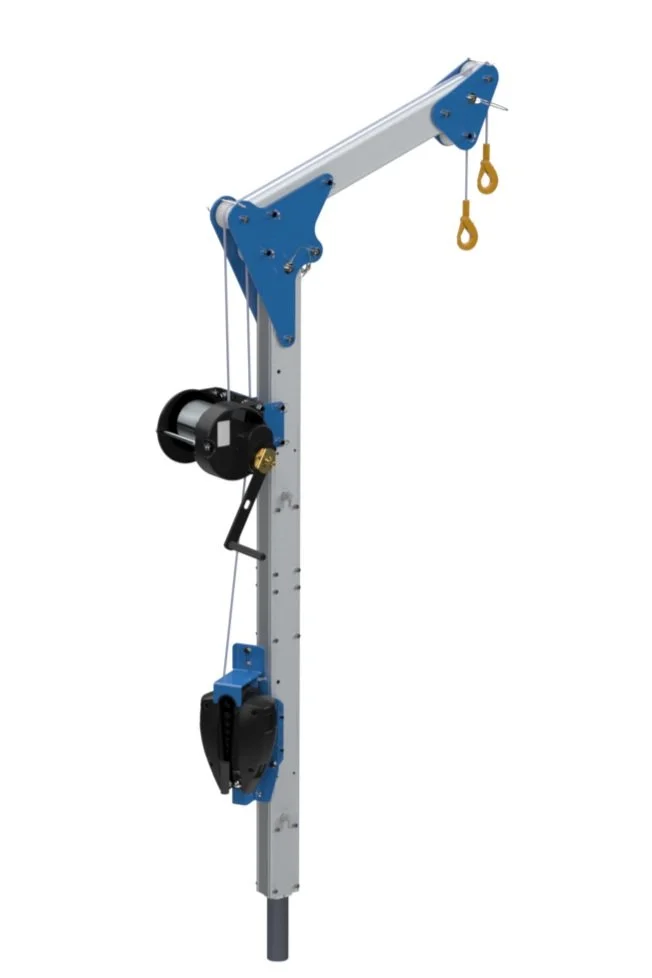 REID Lifting - PORTX Davit – Goods and Personnel Lifting, Fall Arrest ...