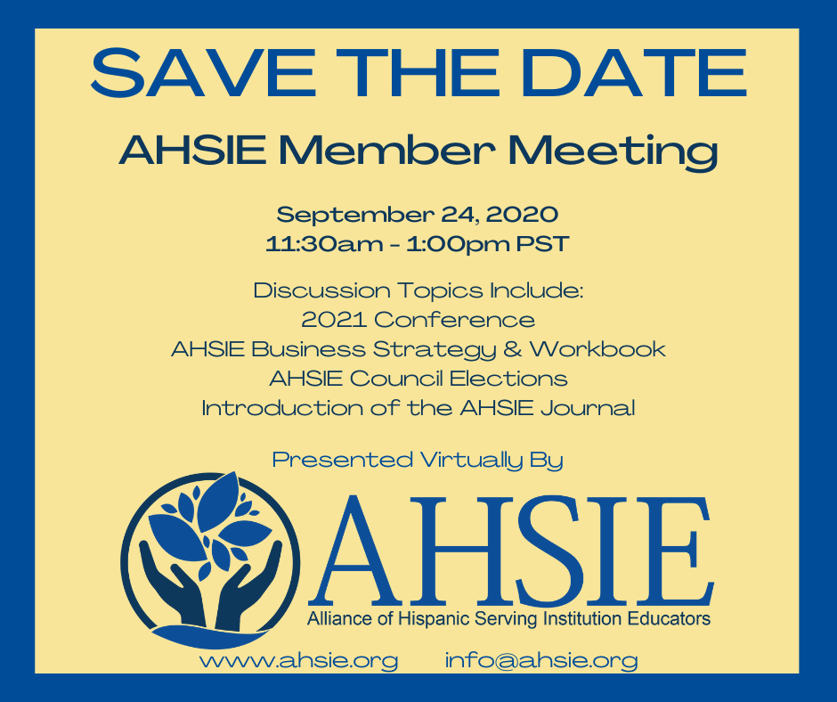 Events — AHSIE