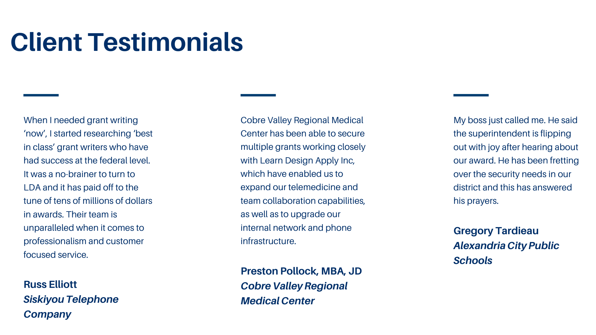 Learn Design Apply Inc.