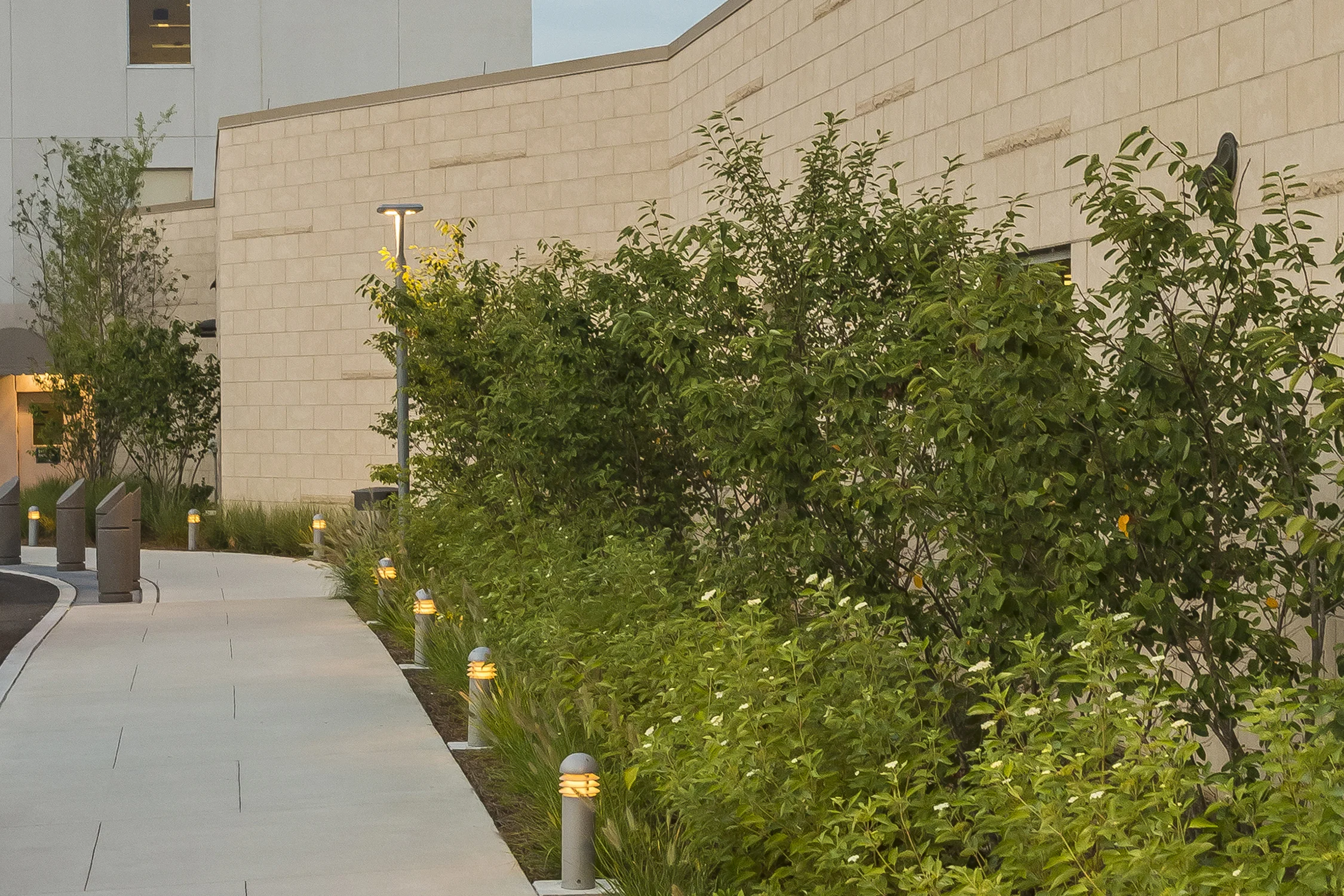 Wesley Long Hospital Entry — REVINGTON REAVES