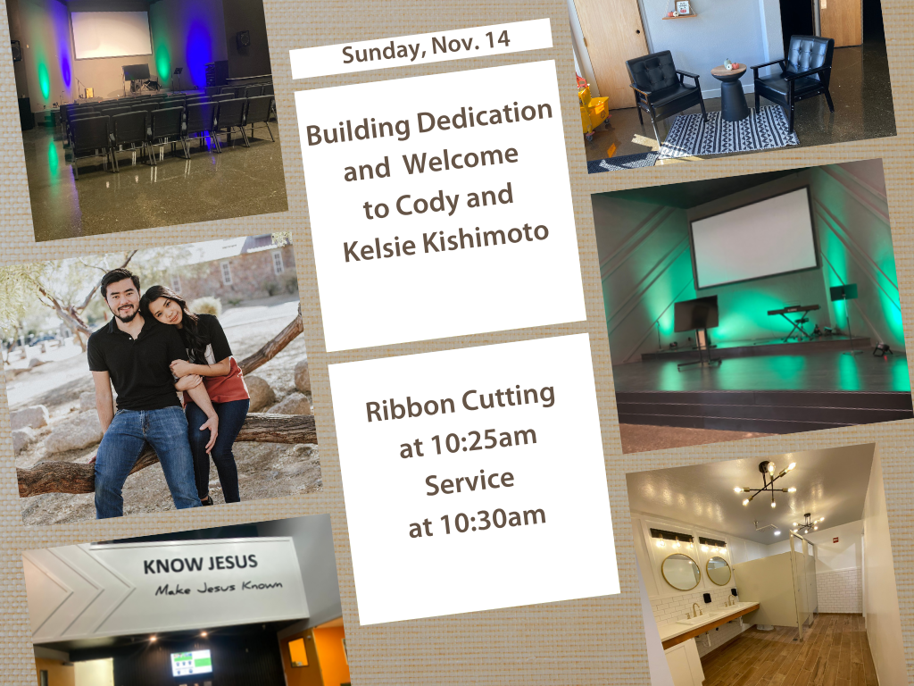 New Church Building Dedication
