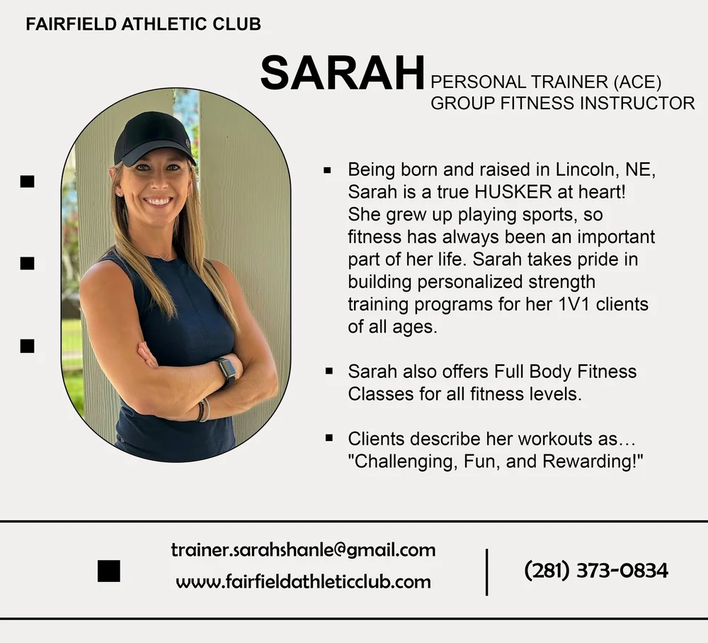 Personal Training — Fairfield Athletic Club