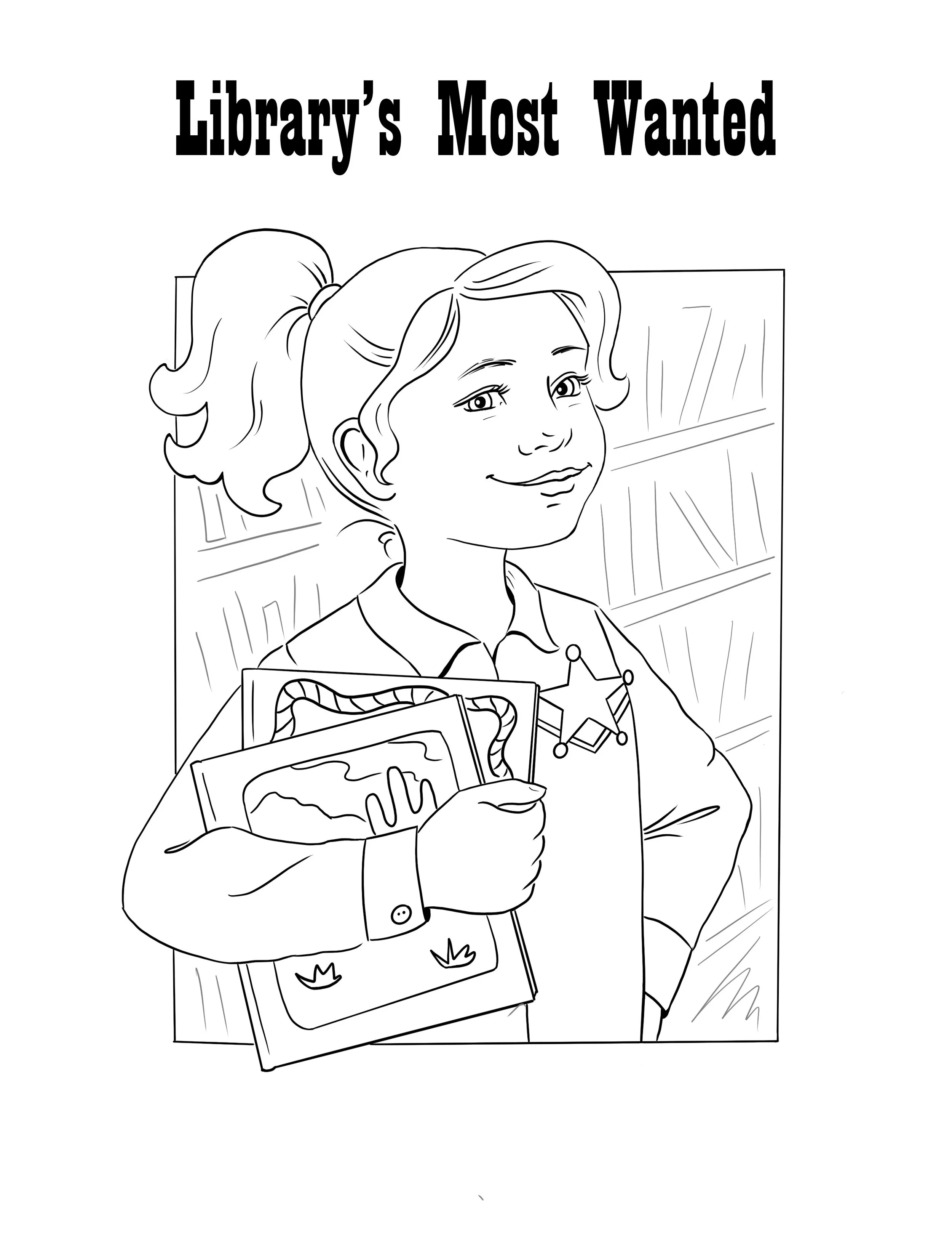 Most Whanted Coloring Pages