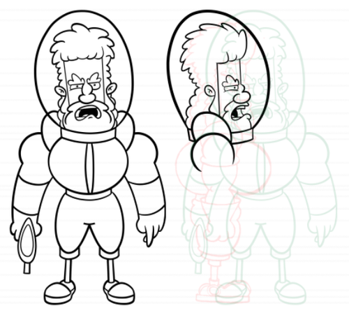 How to Create a Character Turnaround and Animate it — The AK Studio