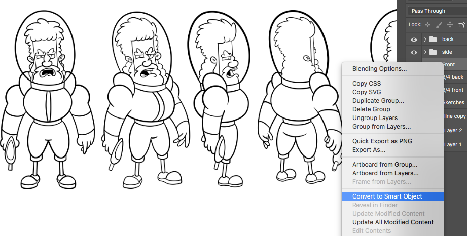 How to Create a Character Turnaround and Animate it — The AK Studio