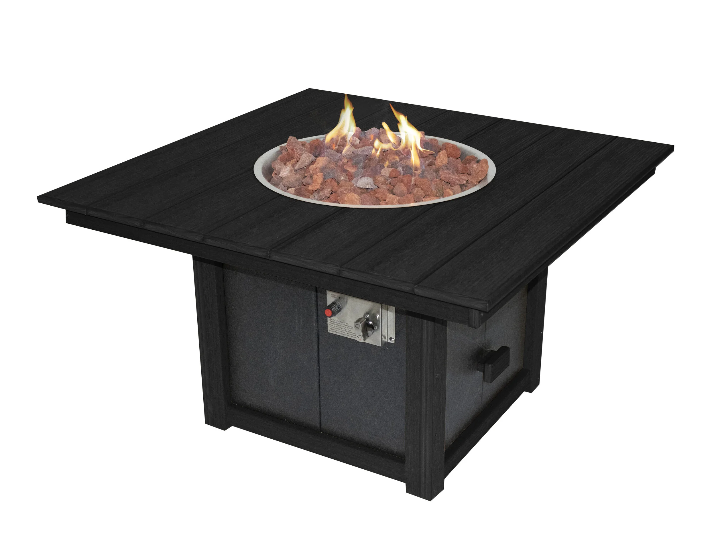 Poly Square Fire Pit Tables — American Patio Designs