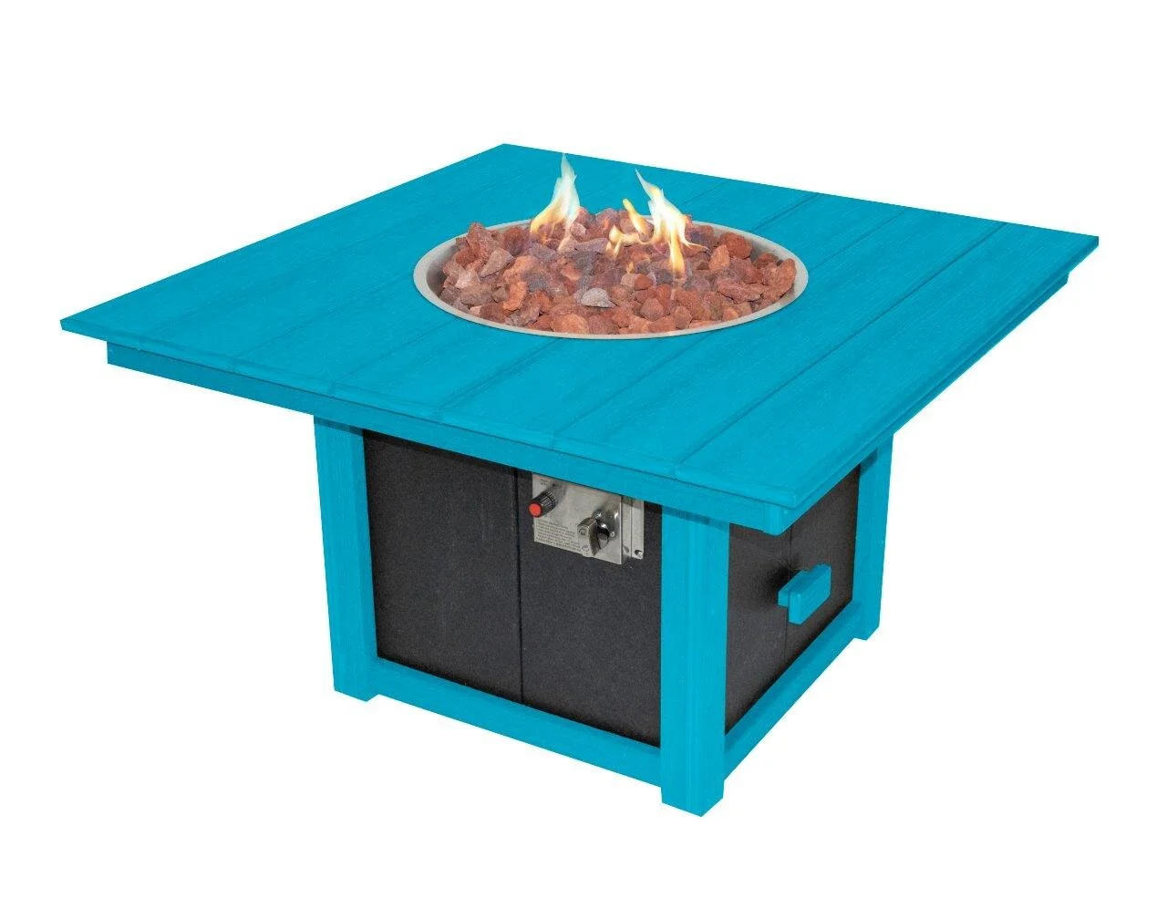 Poly Square Fire Pit Tables — American Patio Designs