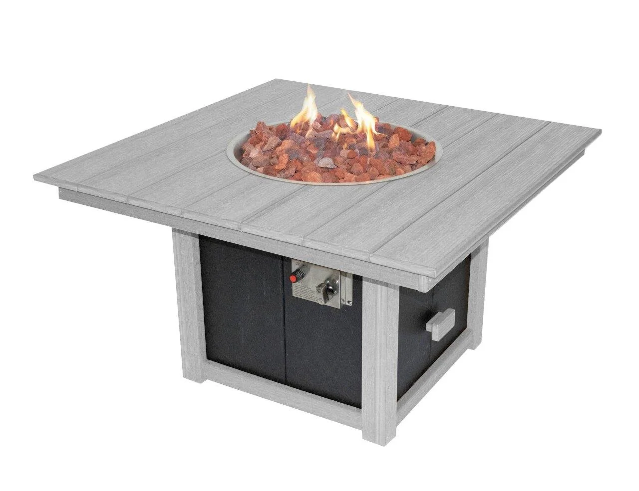 Poly Square Fire Pit Tables — American Patio Designs
