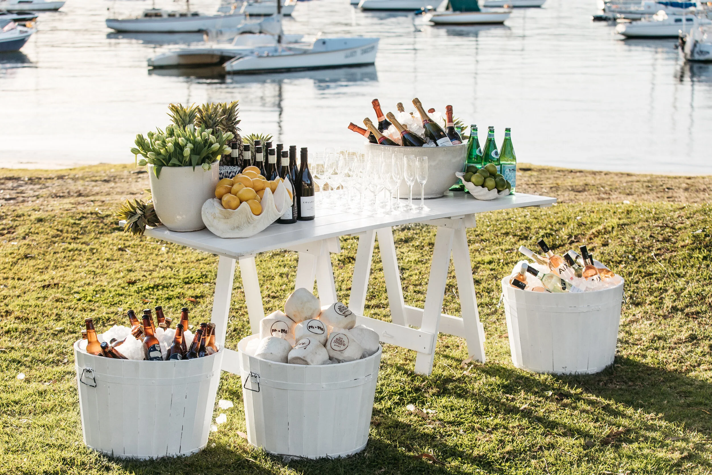 Ceremony Beverage Package — The Boathouse Group Weddings + Events