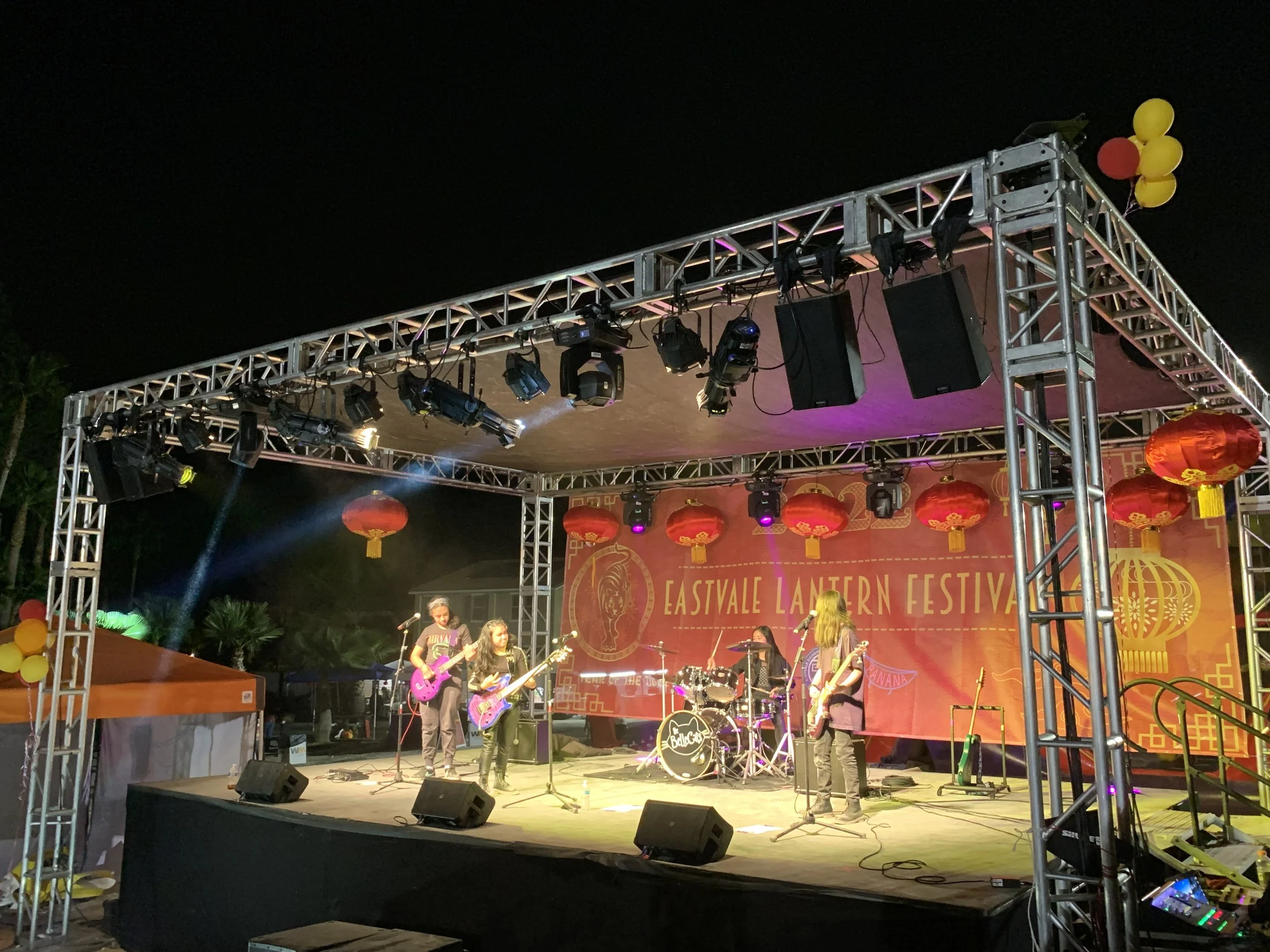 Stage rental Audio Visual Lighting Rental